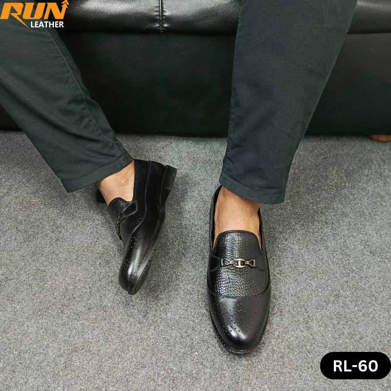 Runleatherbd-Man's Stylish Royal Loafer (RL-60)